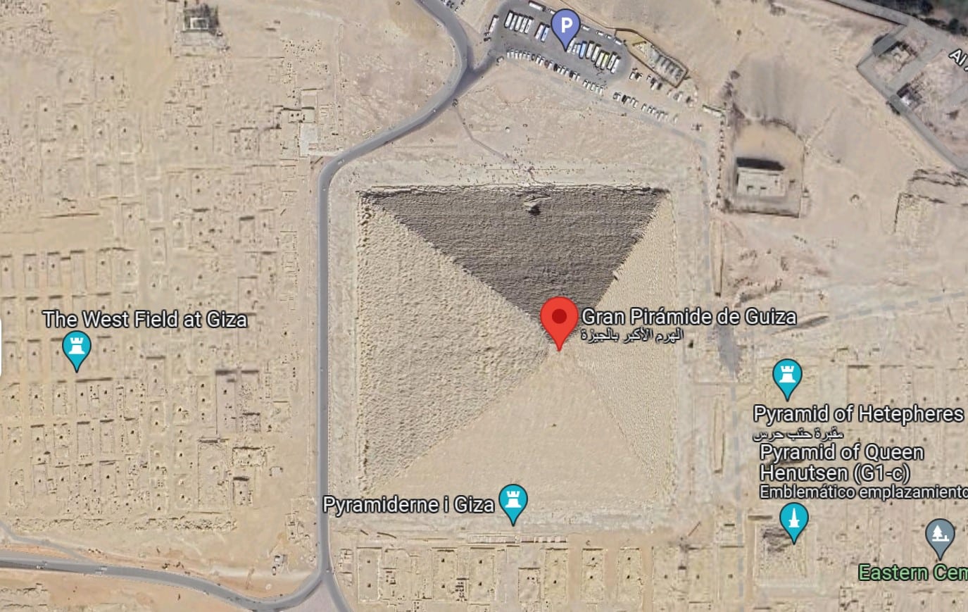 Pirámide de Keops. Datos y enigmas